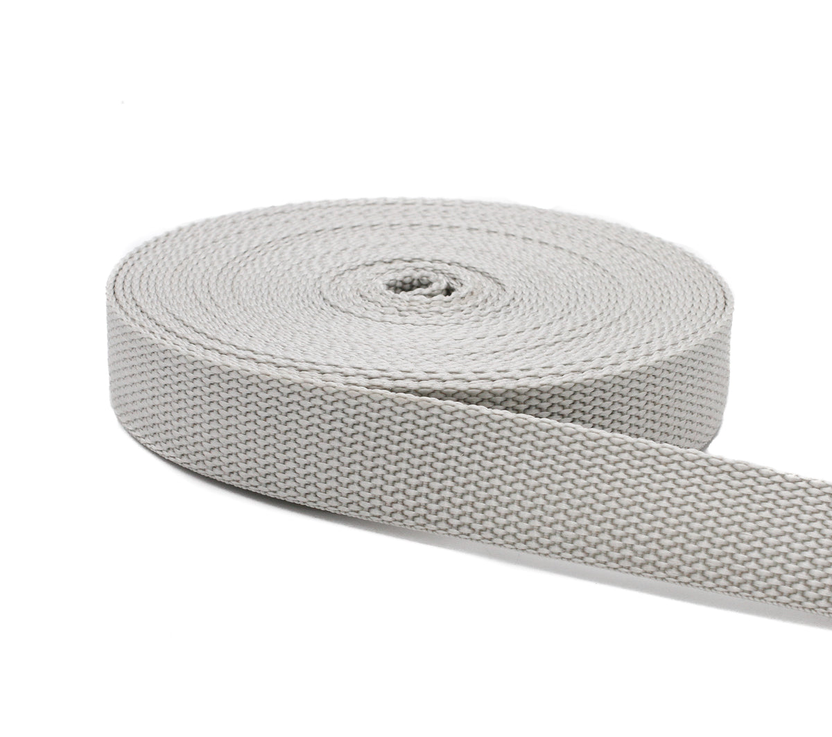 1 Inch Silver Polypropylene Webbing - 1" Heavy Weight Polypro Strap ...