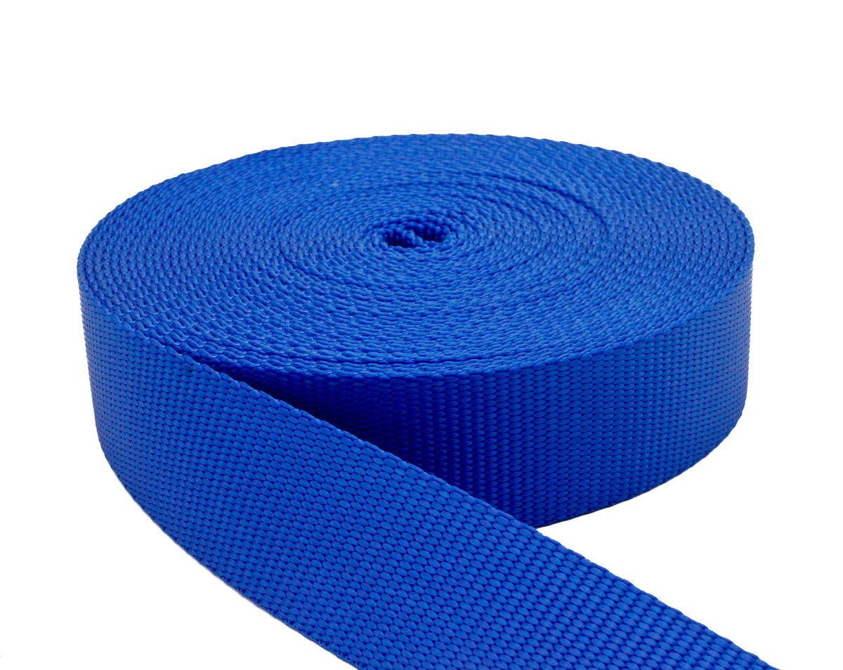 1.5 Inch Royal Blue Nylon Webbing - Medium Weight Nylon – Webbing Plus
