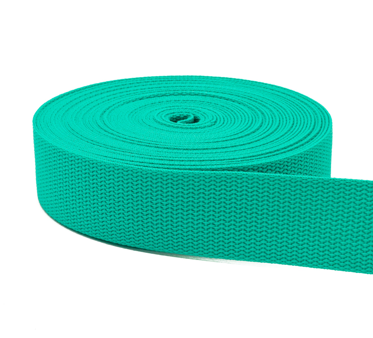 1.5 Inch Teal Polypropylene Webbing - 1.5" Heavy Weight Polypro Strap ...