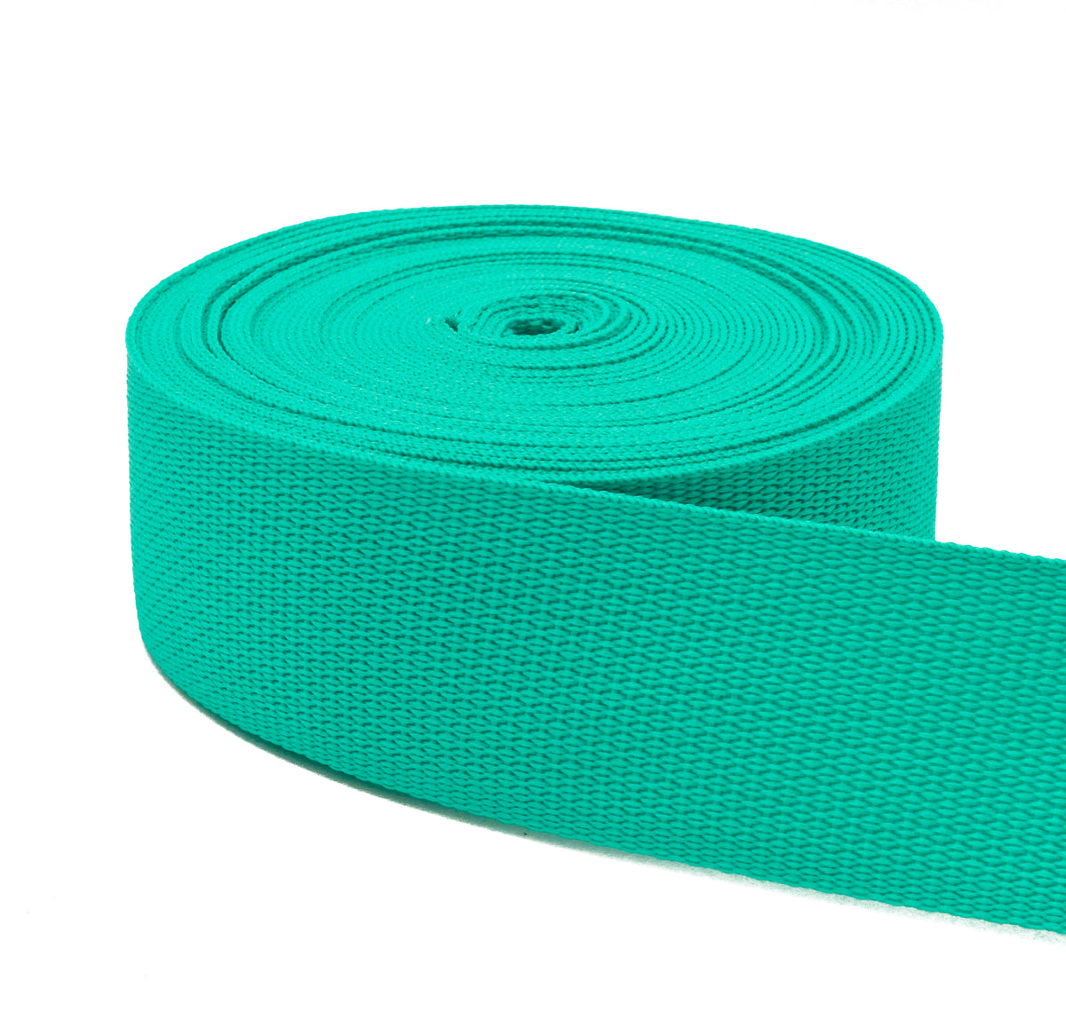 2 Inch Teal Polypropylene Webbing - 2" Light Weight Polypro Strap ...