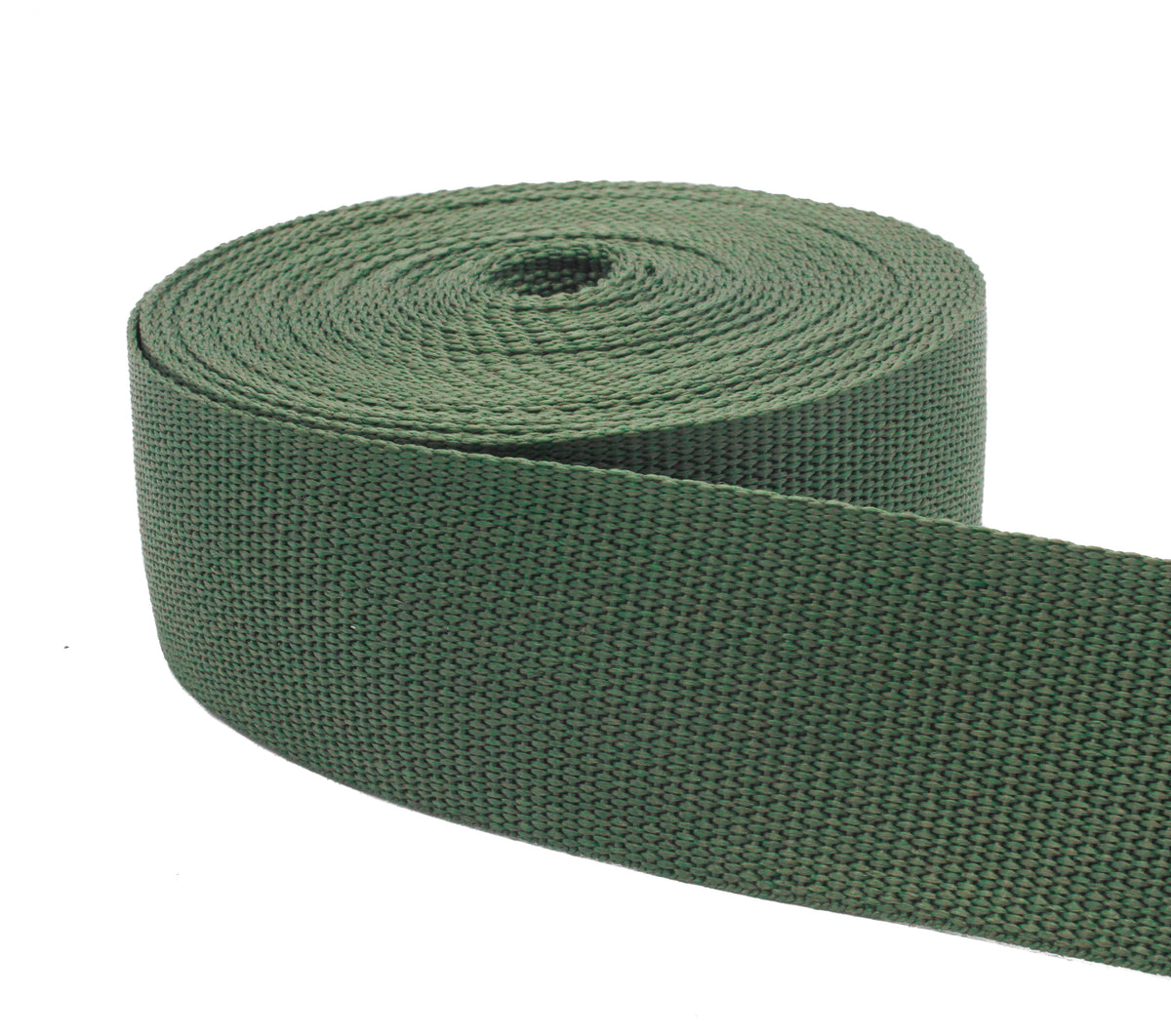 2 Inch Olive Polypropylene Webbing - 2" Light Weight Polypro Strap ...