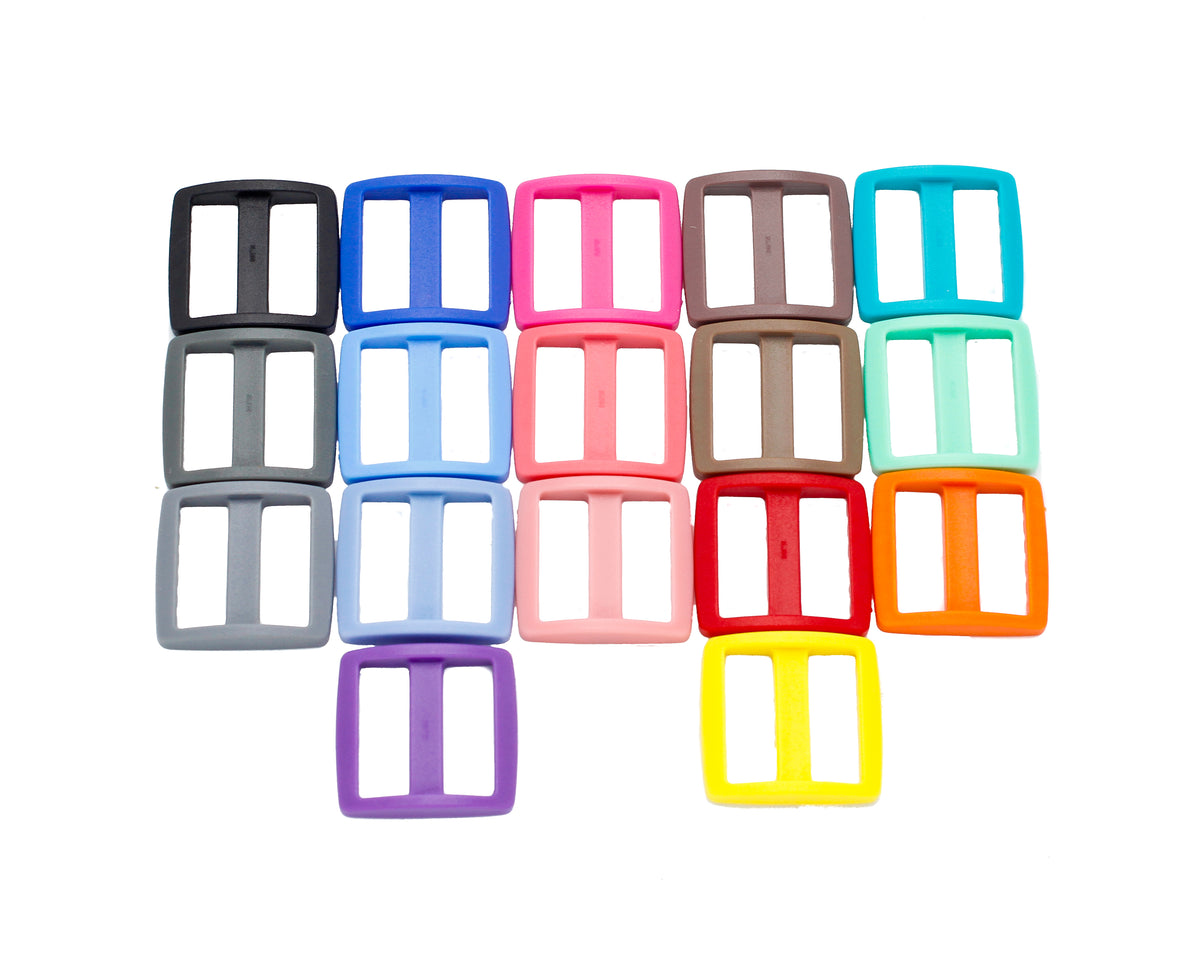 1 Inch Plastic Slides - Wide Mouth Heavy Duty Triglide Slides – Webbing ...