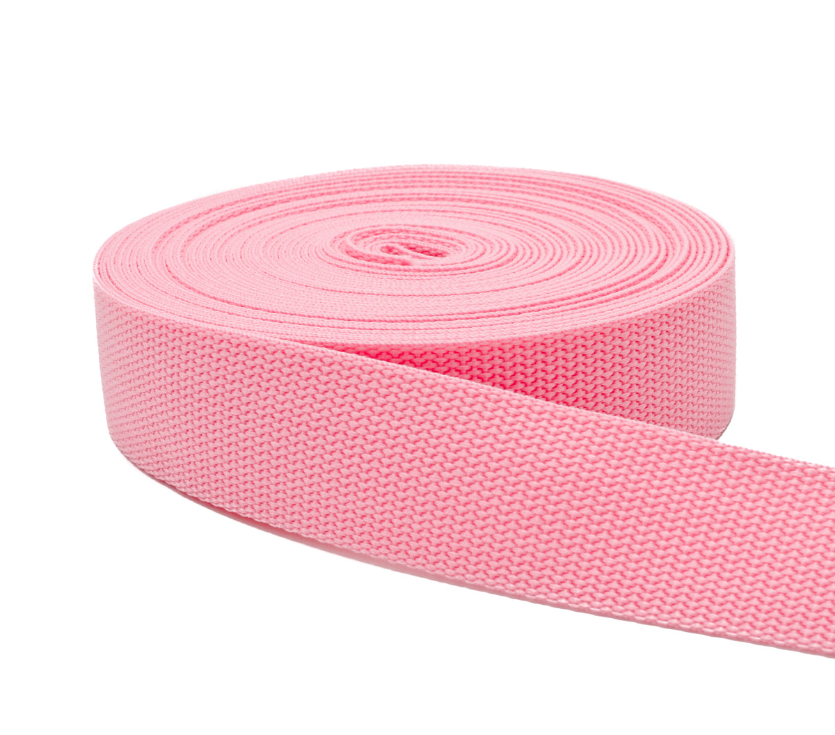 1.5 Inch Pink Polypropylene Webbing - 1.5" Heavy Weight Polypro Strap ...