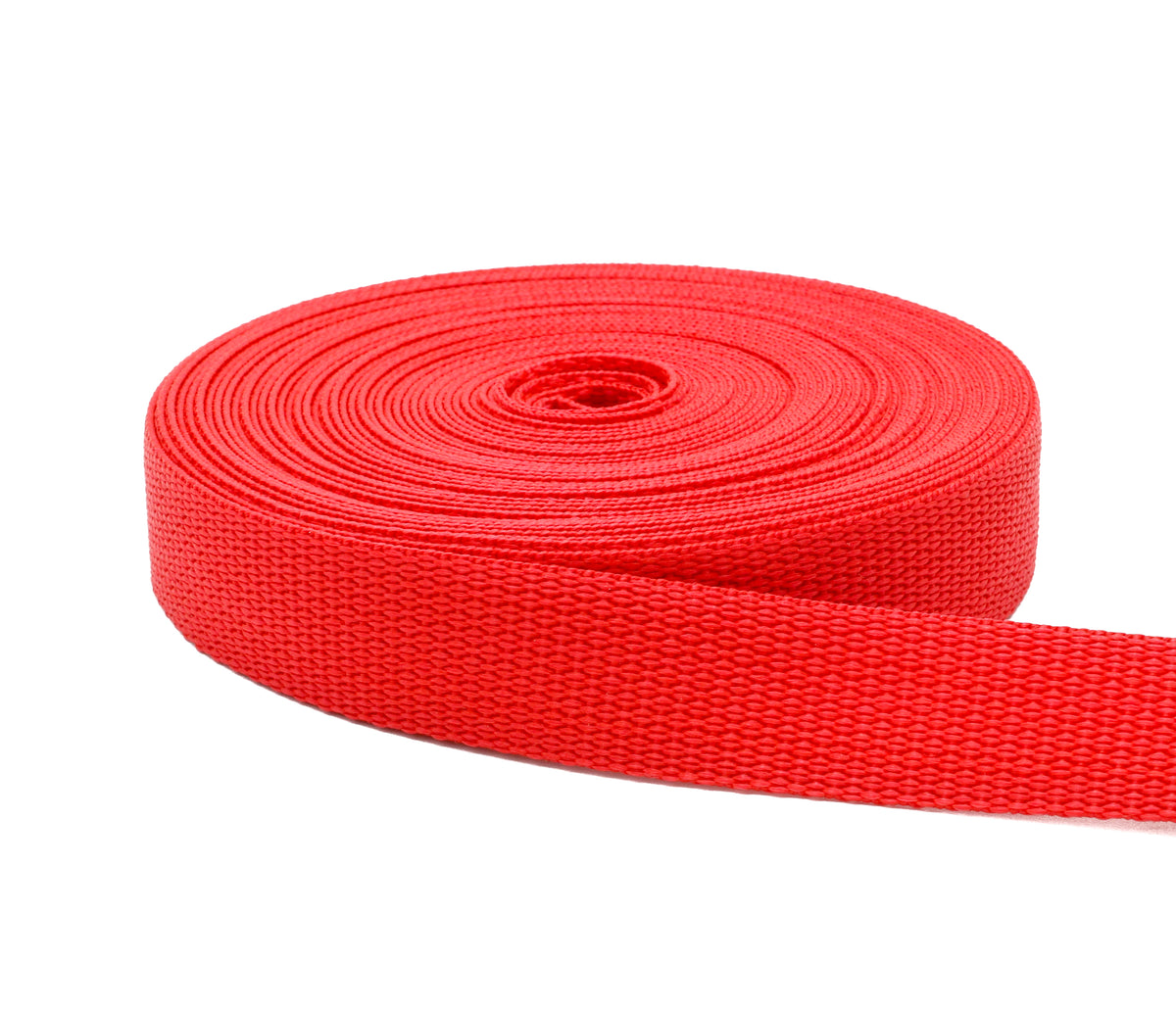 1/2 Inch Red Polypropylene Webbing - 1/2" Light Weight – Webbing Plus