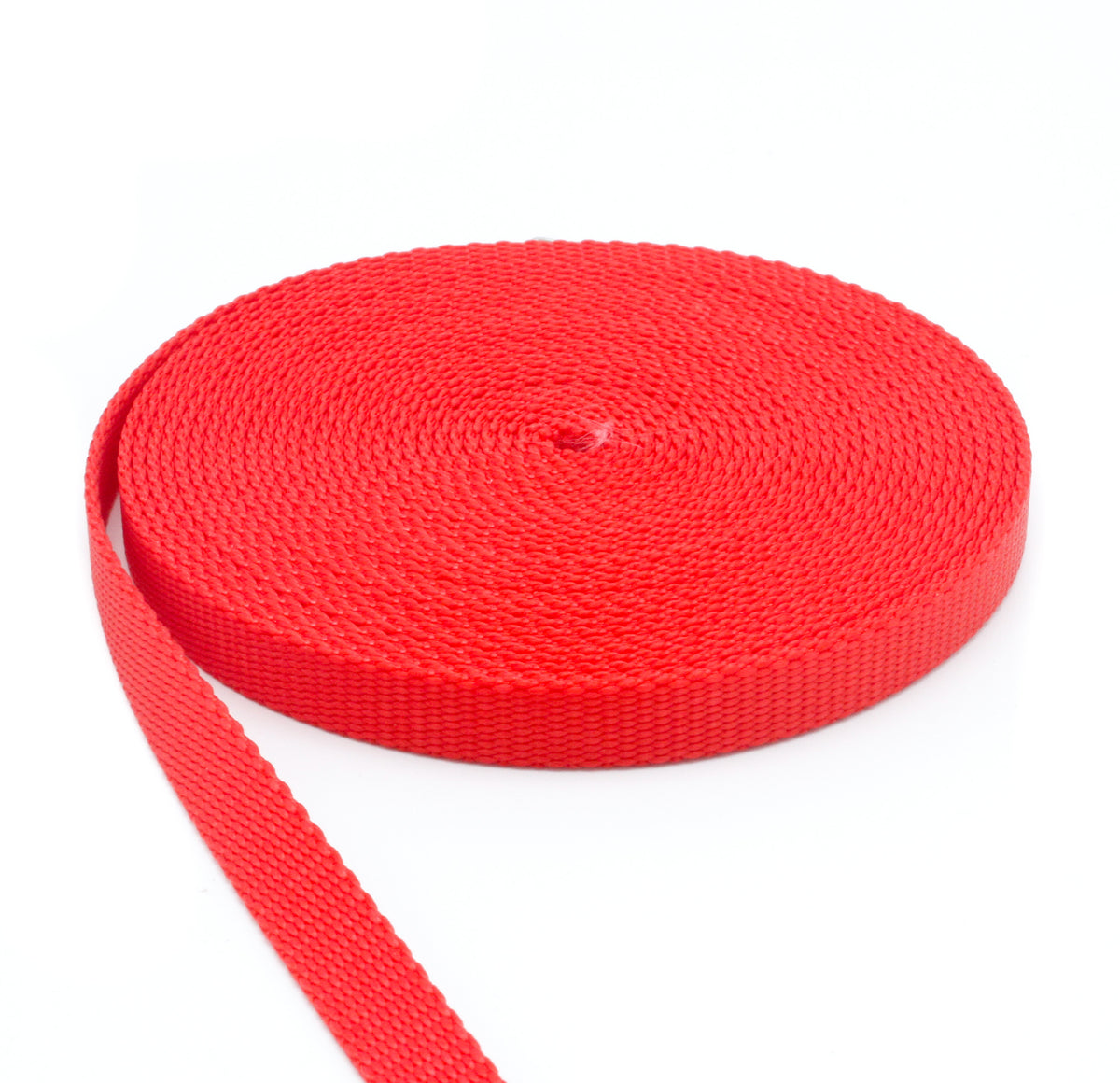 1/2 Inch Red Nylon Webbing - Medium Weight Nylon – Webbing Plus