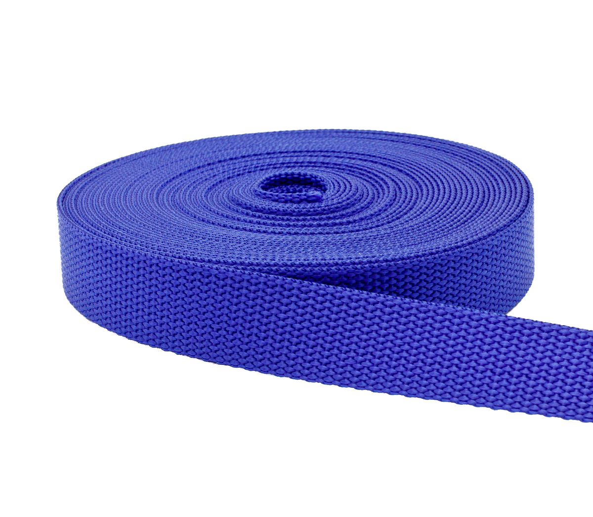 3/4 Inch Royal Blue Polypropylene Webbing - 3/4" Heavy Weight Polypro ...