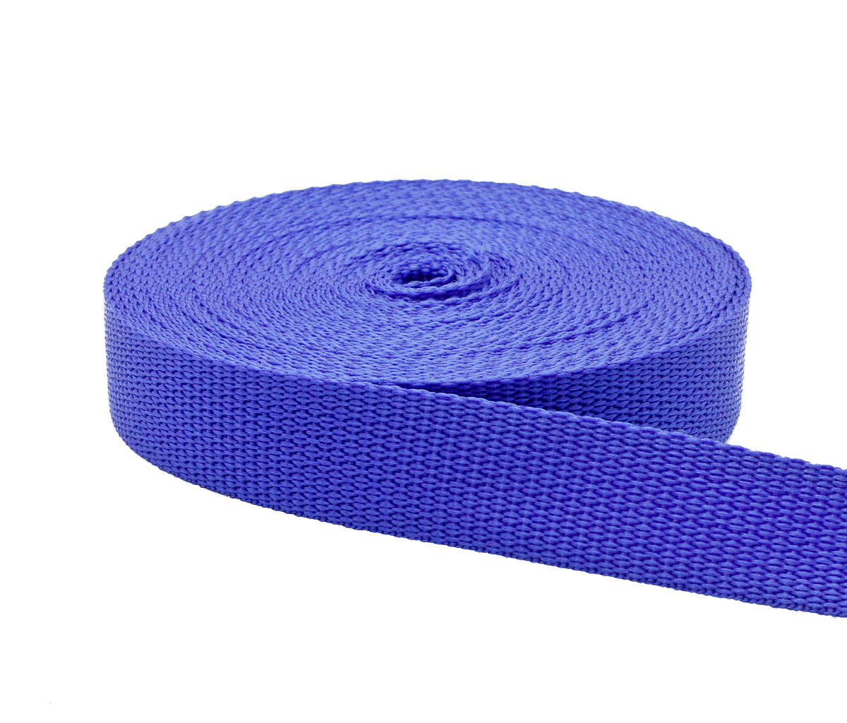 1 Inch Royal Blue Polypropylene Webbing - 1" Light Weight Polypro Stra ...